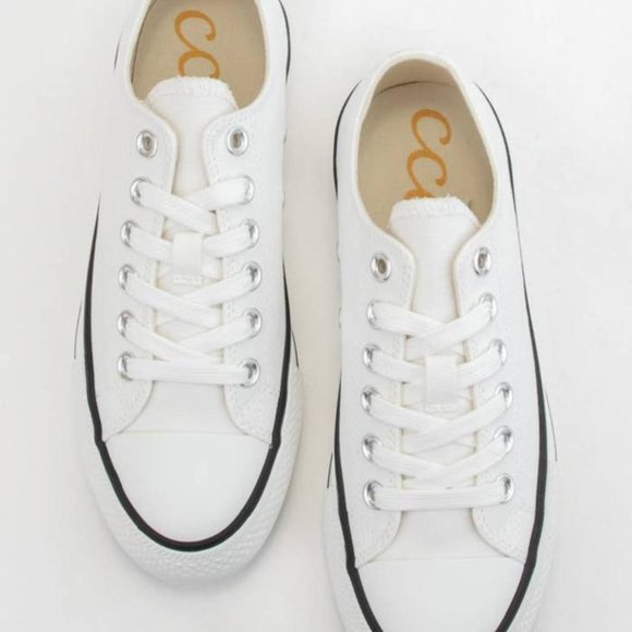 CCOCCI | Shoes | Lizzy Semiplatform Low Casual Sneakers White | Poshmark